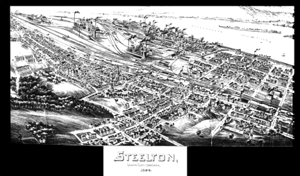 The Land of Steelton by Eric Wiediger – Steelton Mosaic 2001